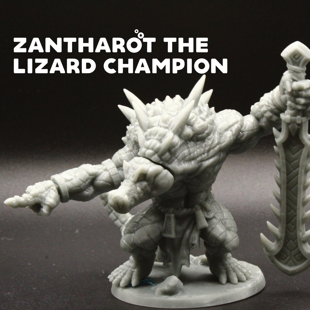 Zantharot the Lizard Champion - Artisan Guild - D&D Dungeons and ...