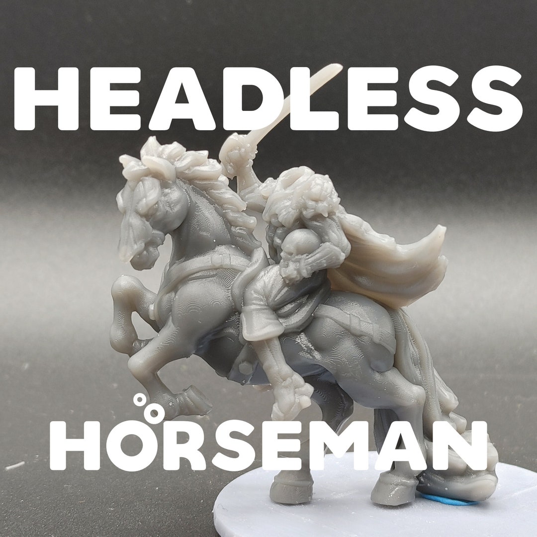 Headless Horseman - Undead Halloween Rider - D&D Dungeons and Dragons ...