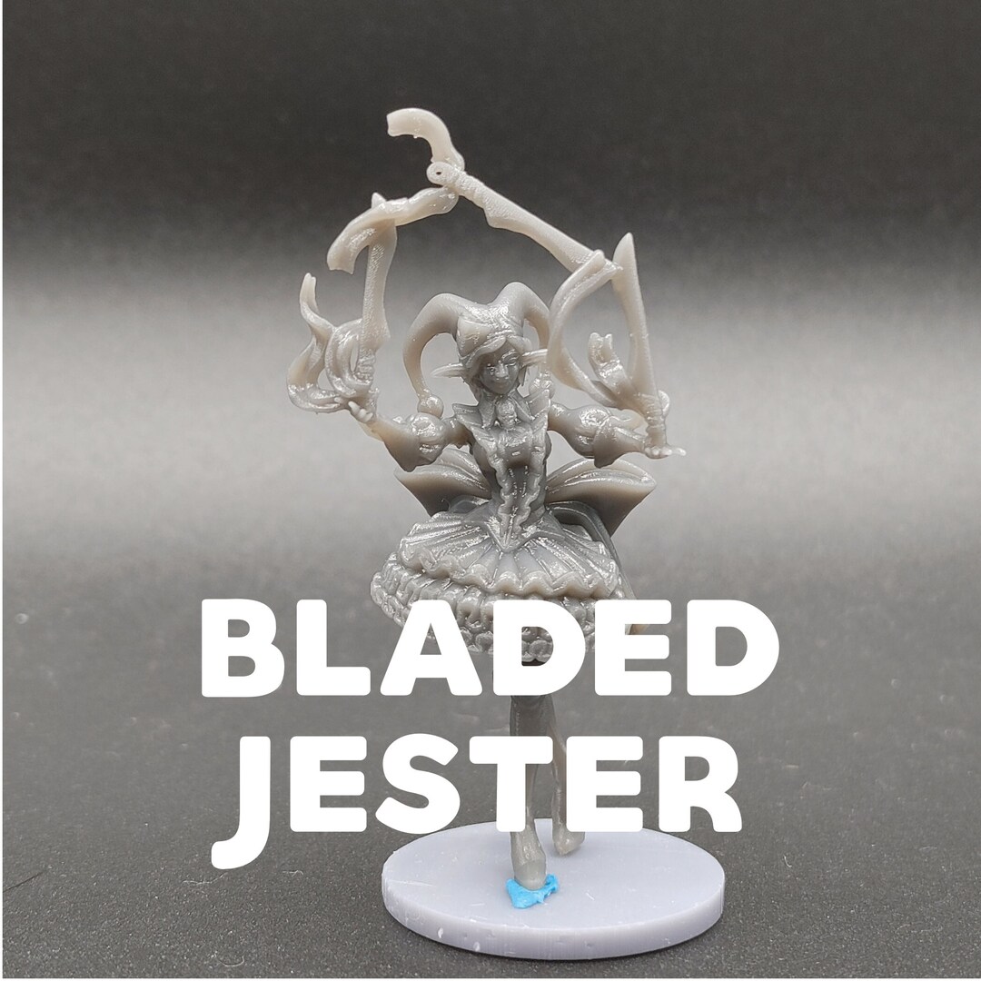 Bladed Jester - Elf Rogue - Printed Obsession - D&D Dungeons and ...