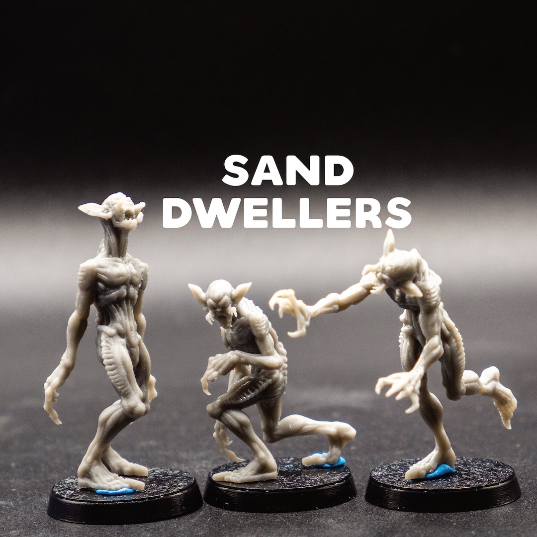 Sand Dwellers - Undead Desert Vampire Bat Ghouls - Printed Obsession ...