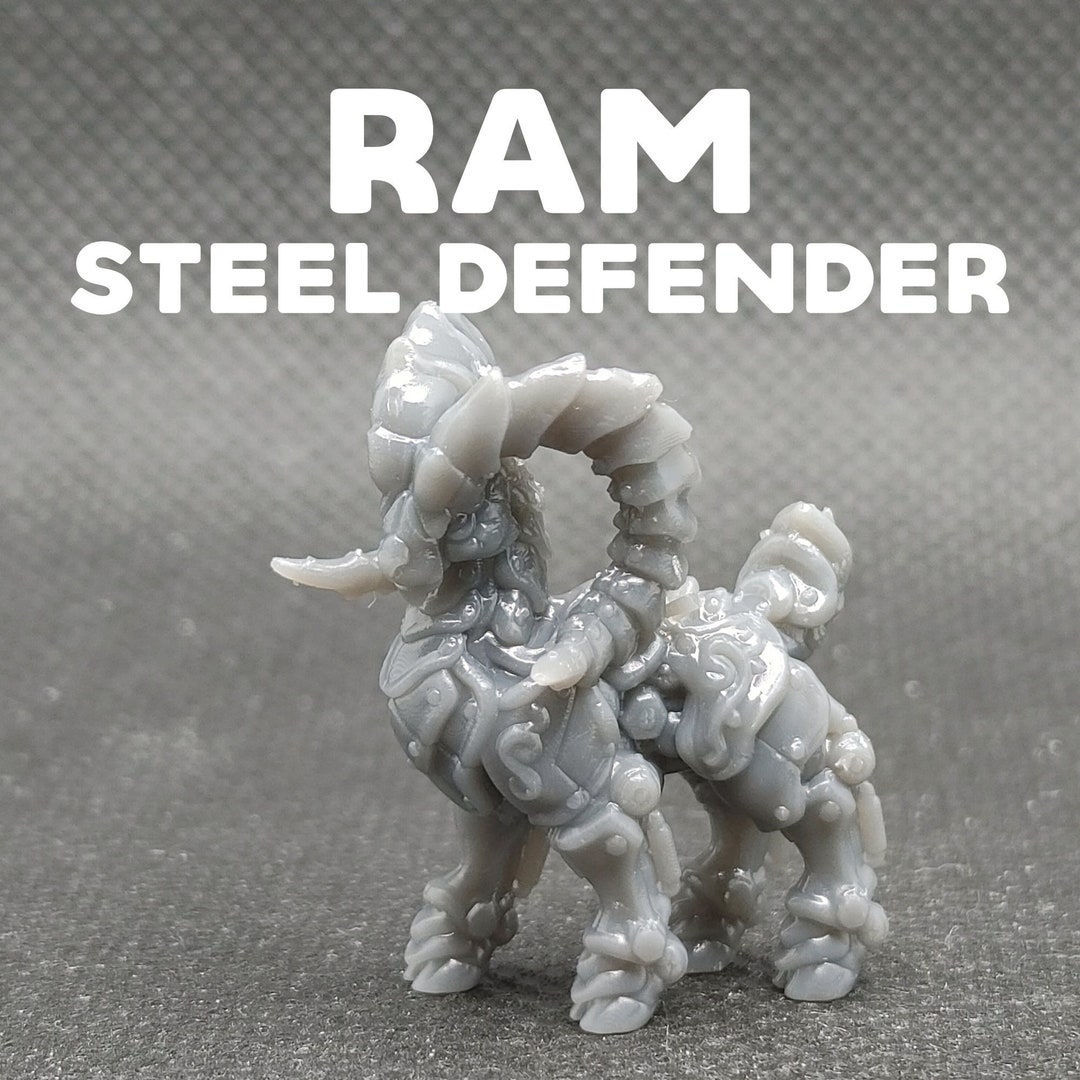 Ram Steel Defender - Printed Obsession - D&D Dungeons and Dragons ...