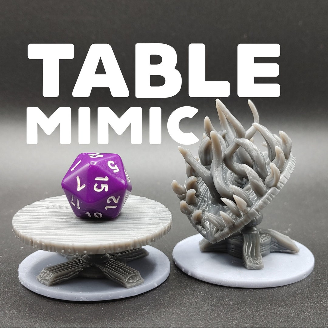 Table Mimics - Hidden and Found - Printed Obsession - D&D Dungeons and ...