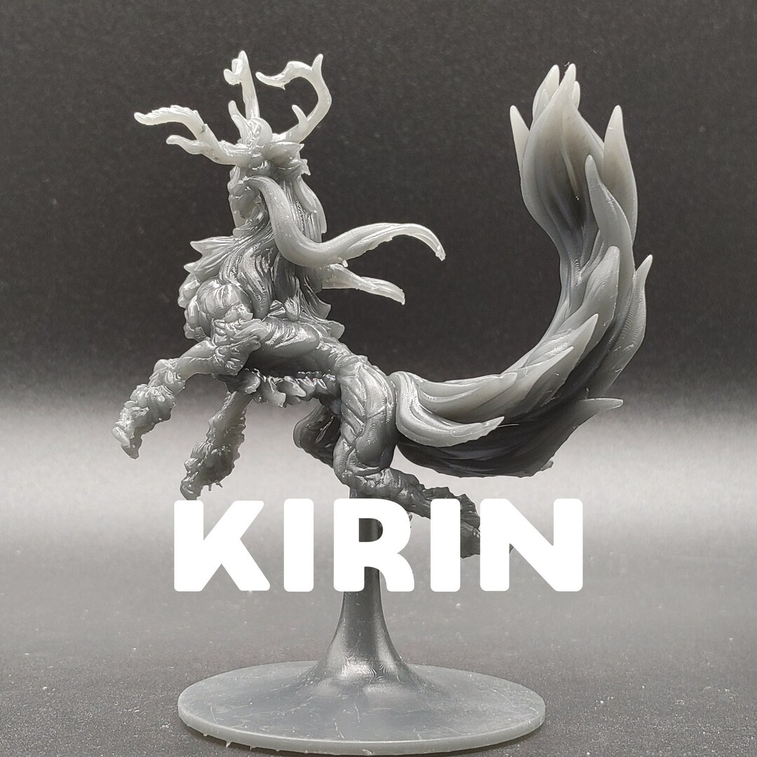 Kirin - Printed Obsession - D&D Dungeons and Dragons / Pathfinder ...