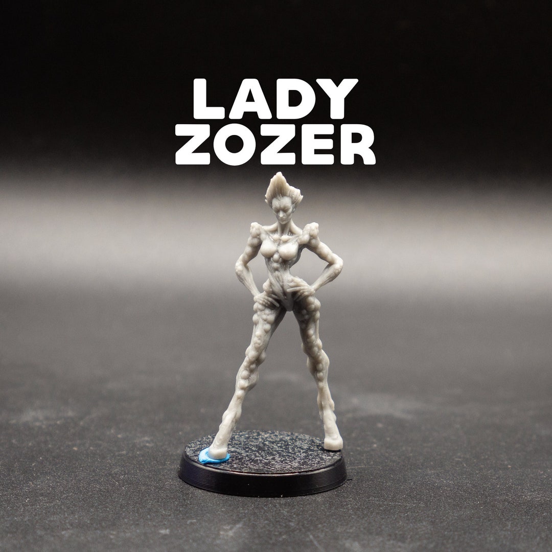 Lady Zozer - God of Destruction Fey Ghost - Ghast Busters - Printed ...
