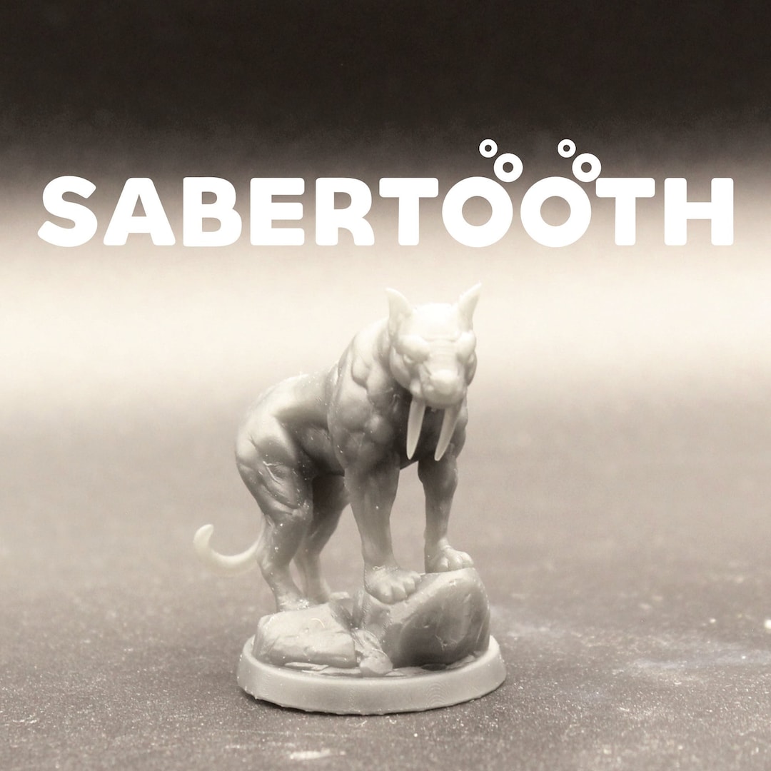 Sabretooth Tiger / Sabertooth - Castnplay - D&D Dungeons and Dragons ...