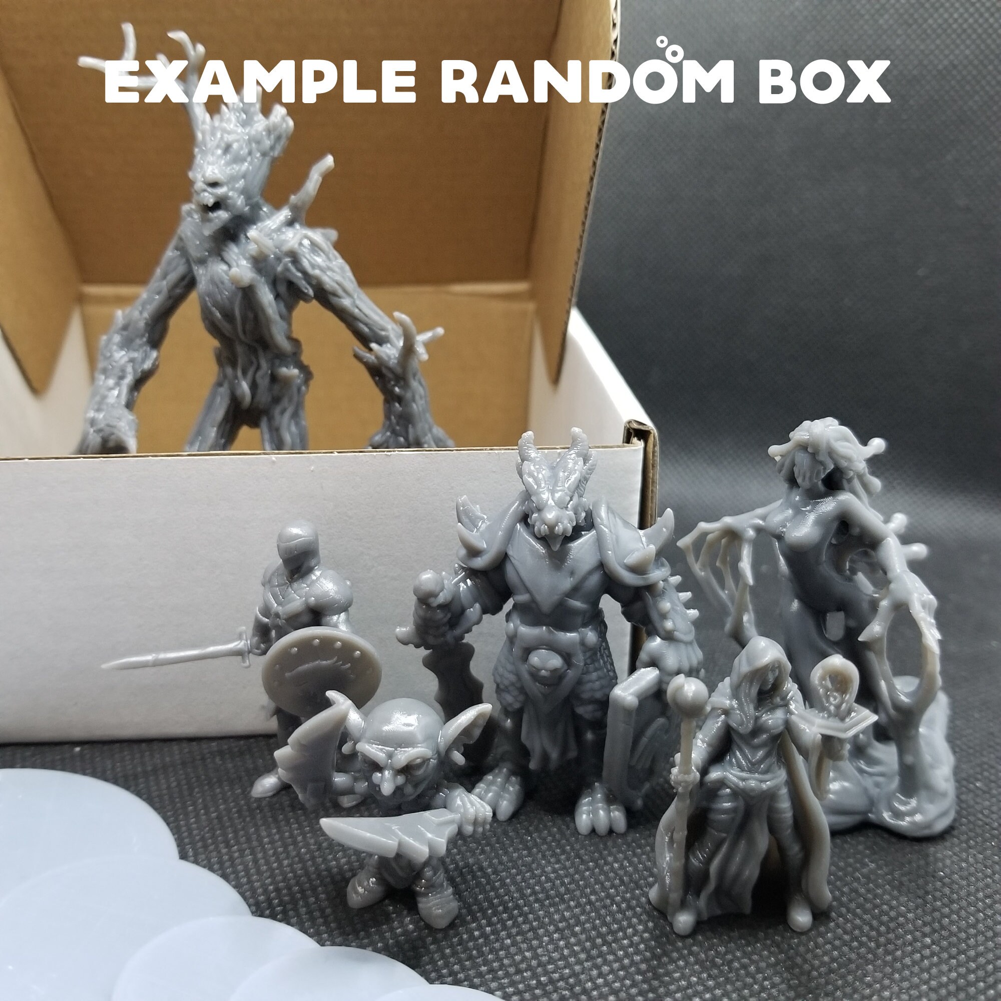 Mystery Minis Box / Random Miniatures D&D Dungeons and | Etsy
