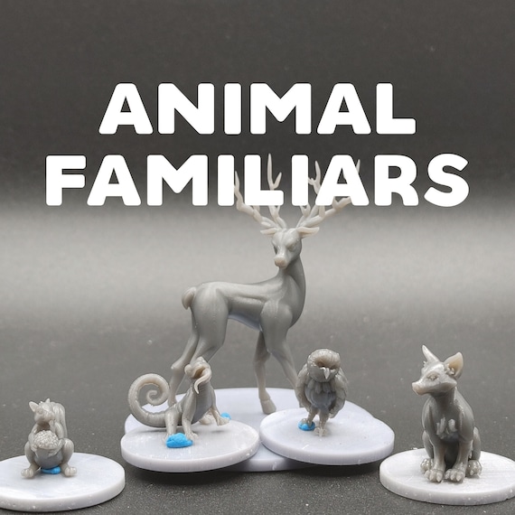 Animal Familiars/companions Castnplay D&D Dungeons and - Etsy
