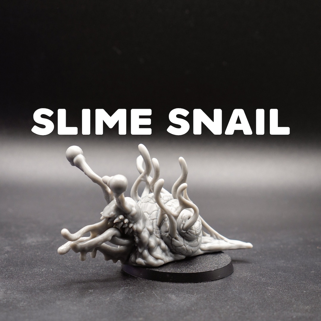 Slime Snail - Ooze Acid Slug - Printed Obsession - D&D Dungeons and ...