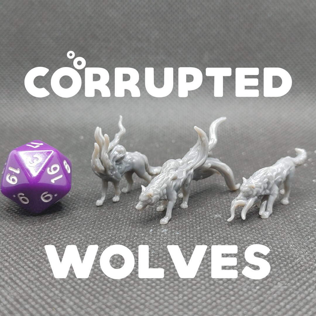 Corrupted Wolves - Printed Obsession - Mists of Change - D&D Dungeons ...