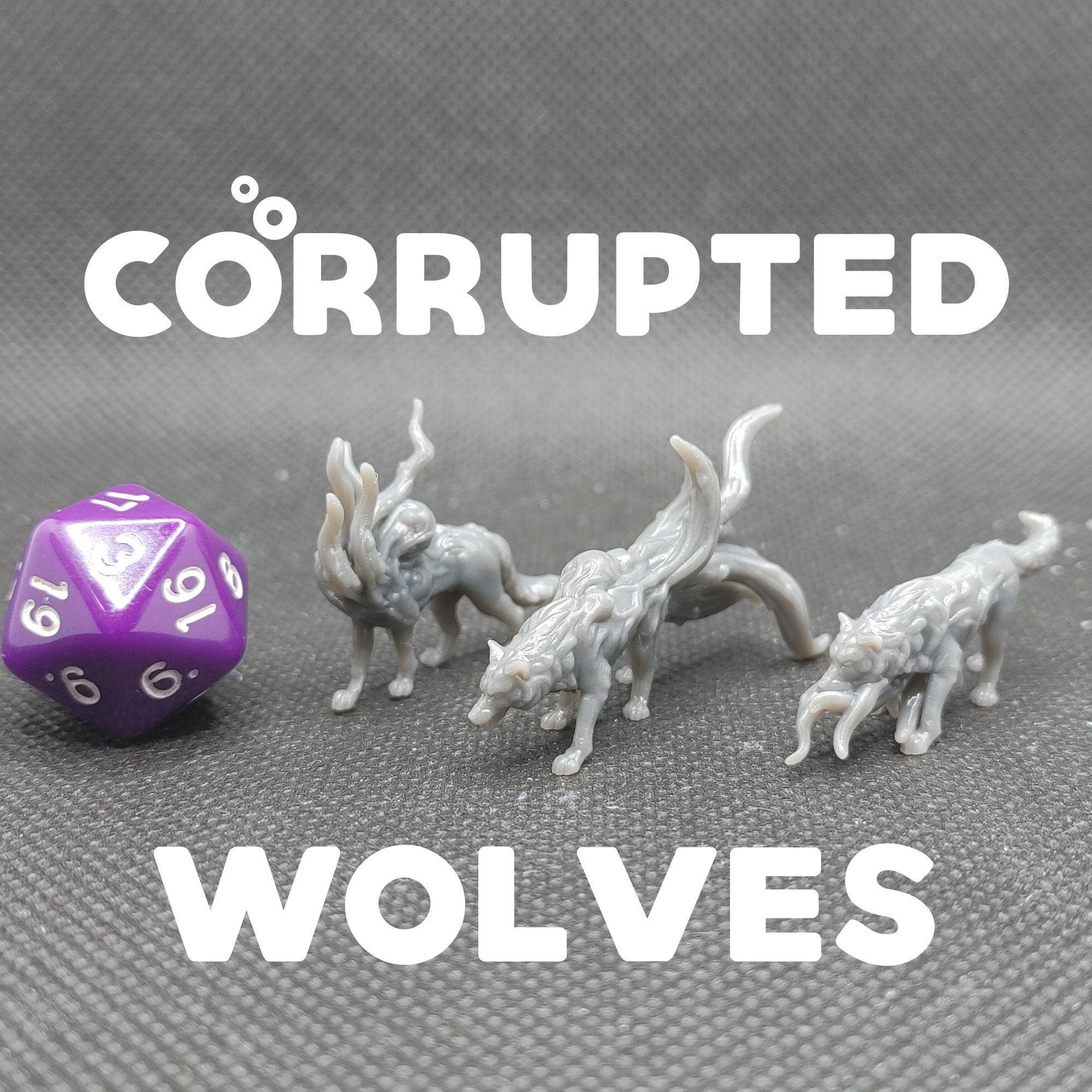 Corrupted Wolves Printed Obsession Mists of Change D&D | Etsy