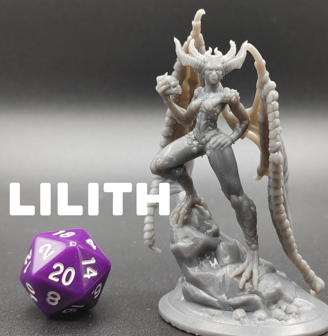 Lilith Demon / Devil / Fiend / Succubus Pinup Galaad Miniatures D&D ...