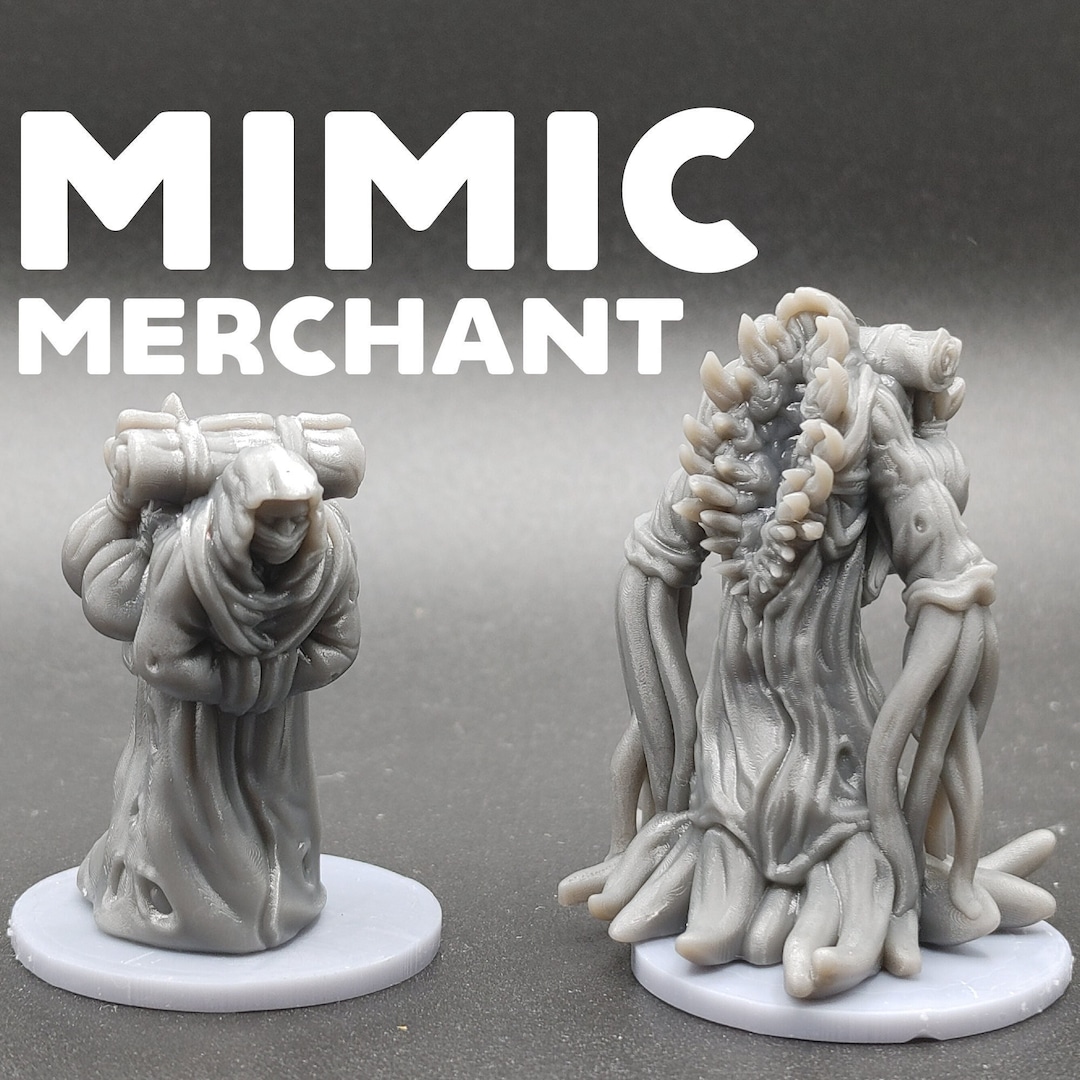 Mimic Merchant - Masked Stranger - Printed Obsession - D&D Dungeons and ...
