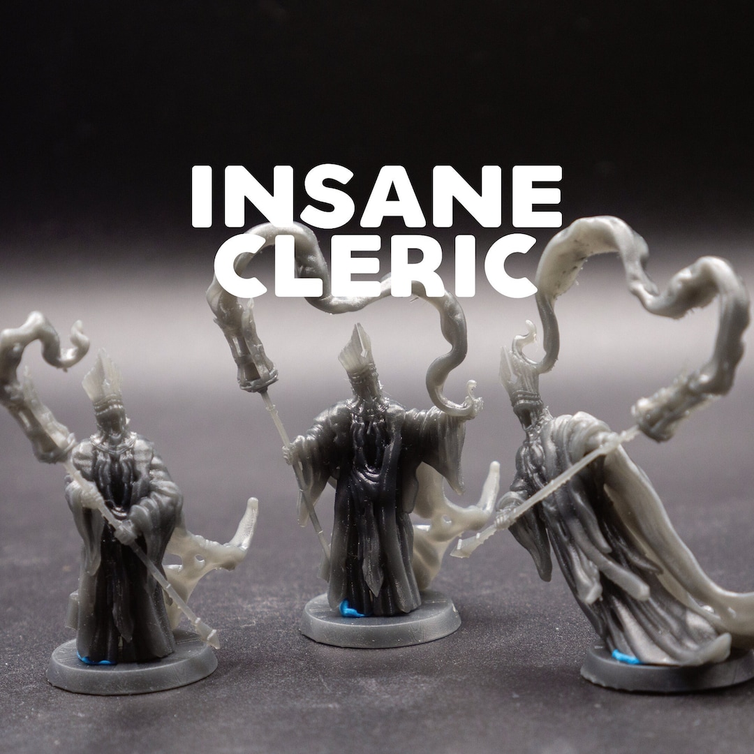 Insane Cleric - Grimdark Souls Horror Wraith Priest Ghost Monolith Arts ...
