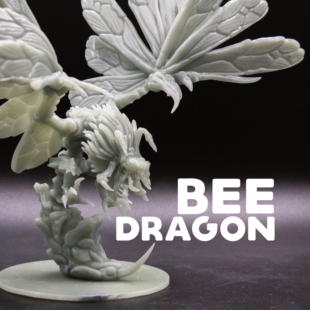 Bee Dragon - Wasp Yellowjacket Insect Bug Wyvern - Printed Obsession ...