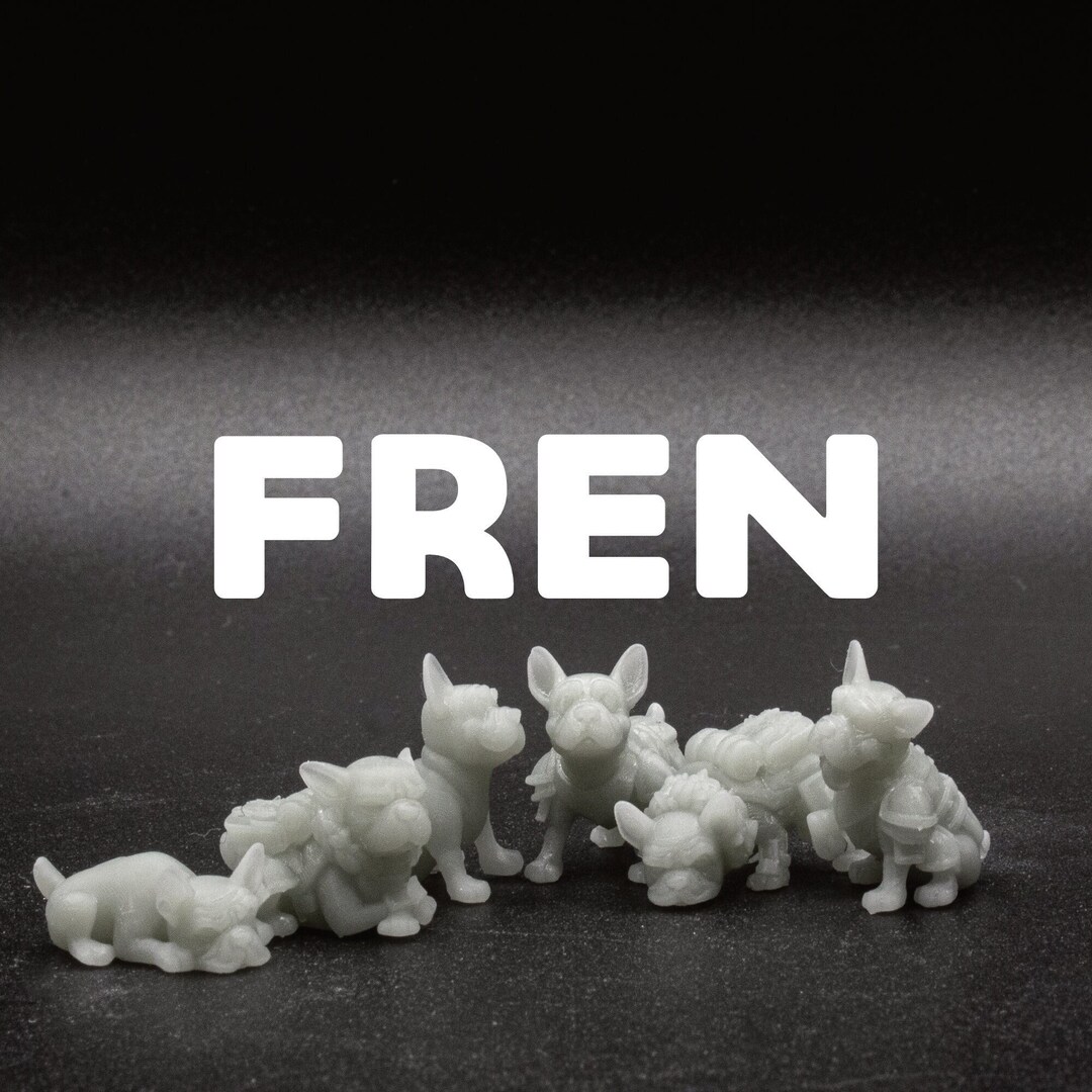 Fren - French Bulldog Animal Warrior / Fighter's Familiar / Pet ...