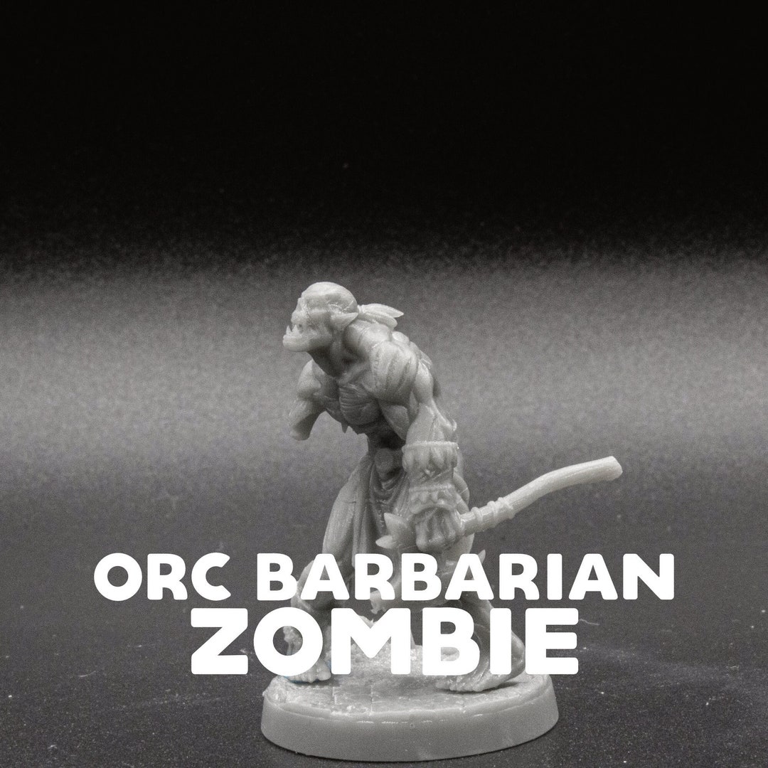Orc Barbarian Zombie Undead Berserker Dragon Trapper's Lodge D&D ...