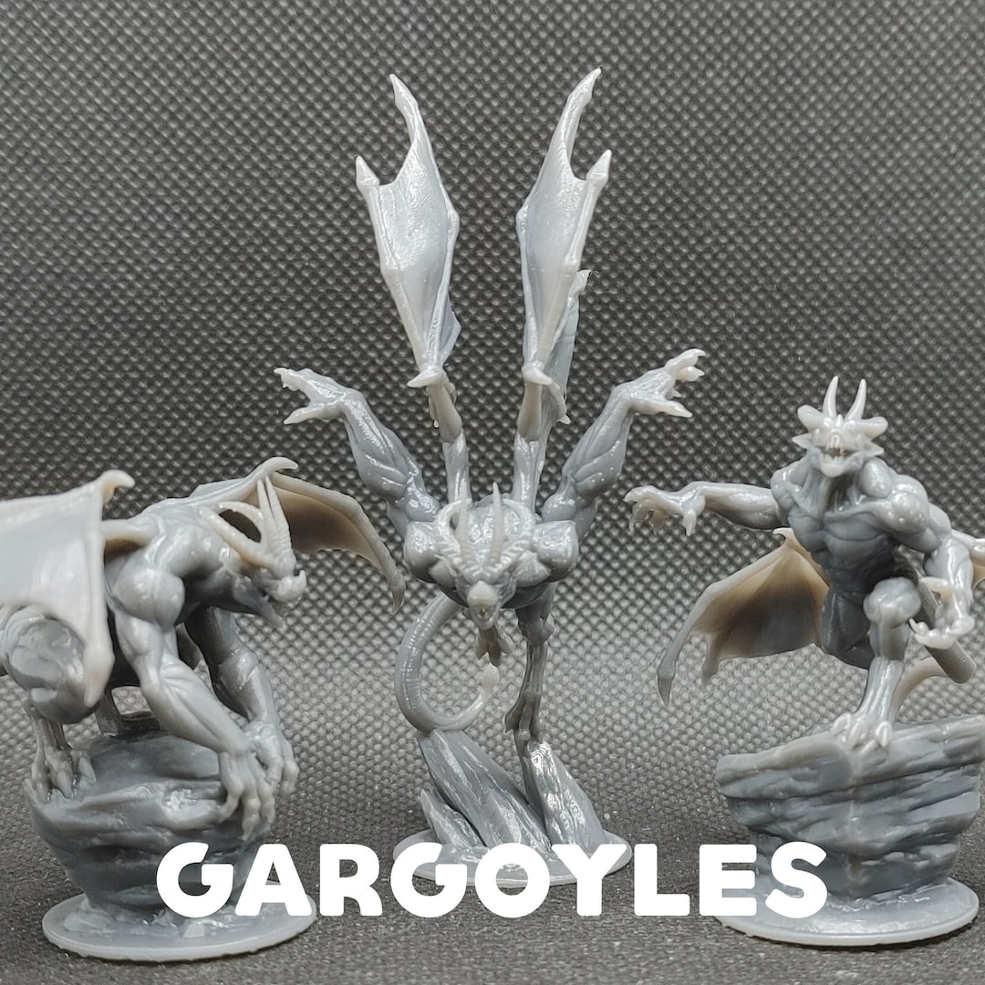 Gargoyle Set / Earth Elementals / Statues - Dragon Trapper's Lodge - D ...