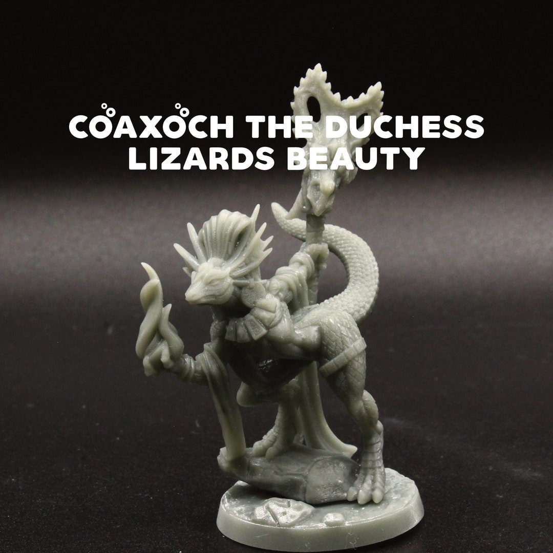Coaxoch the Duchess Pinup - Lizards Beauty - Artisan Guild - D&D ...
