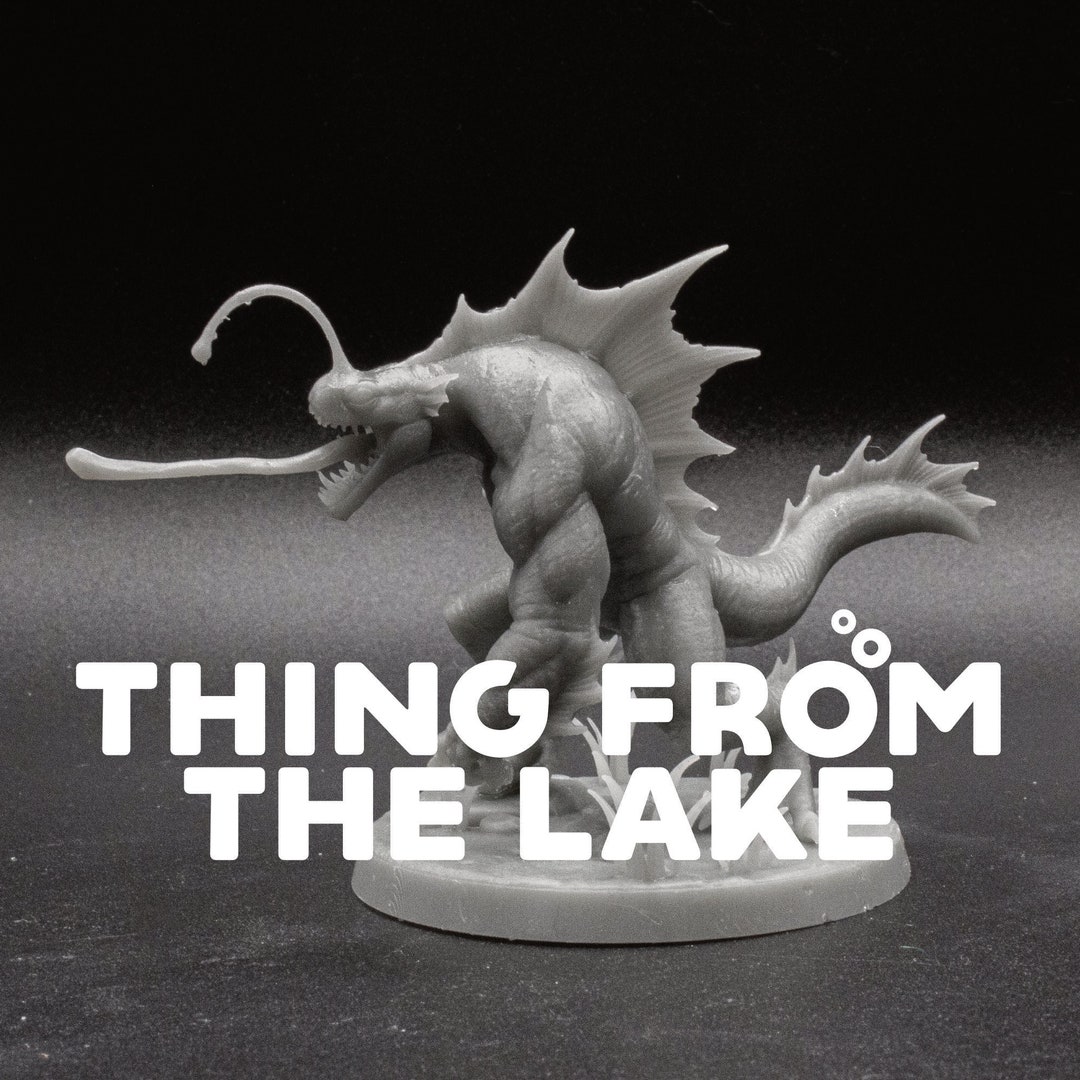 Thing From the Lake - Swamp Mutant Glow Hopper - Dragon Trapper's Lodge ...