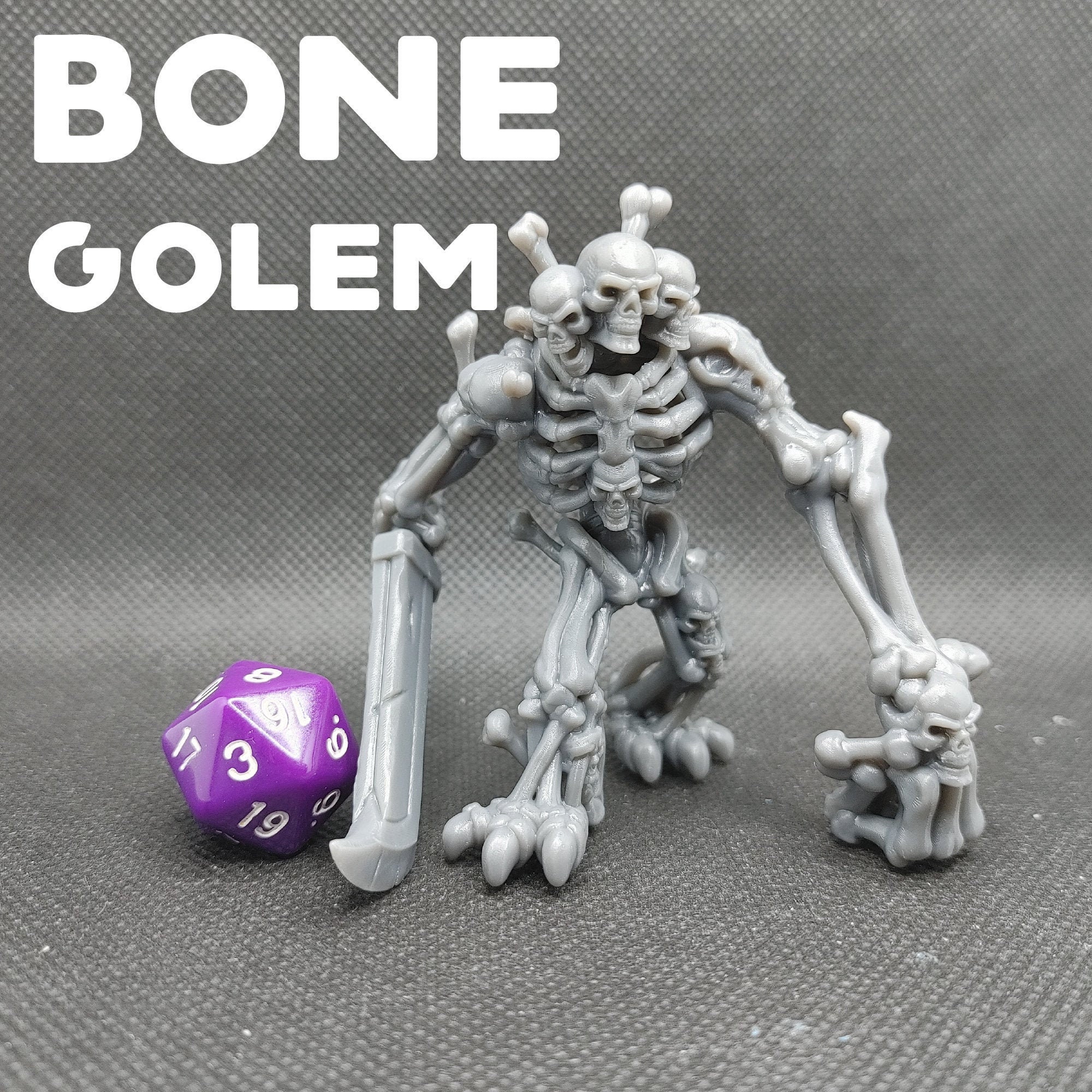 Bone Golem Brayan Nafarrate D&D Dungeons and Dragons / | Etsy