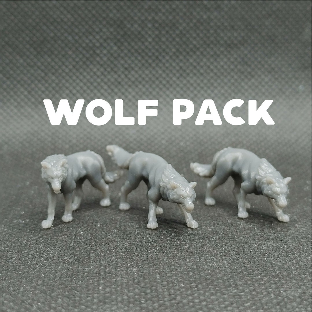 Wolf Pack Printed Obsession D&D Dungeons and Dragons / Pathfinder ...