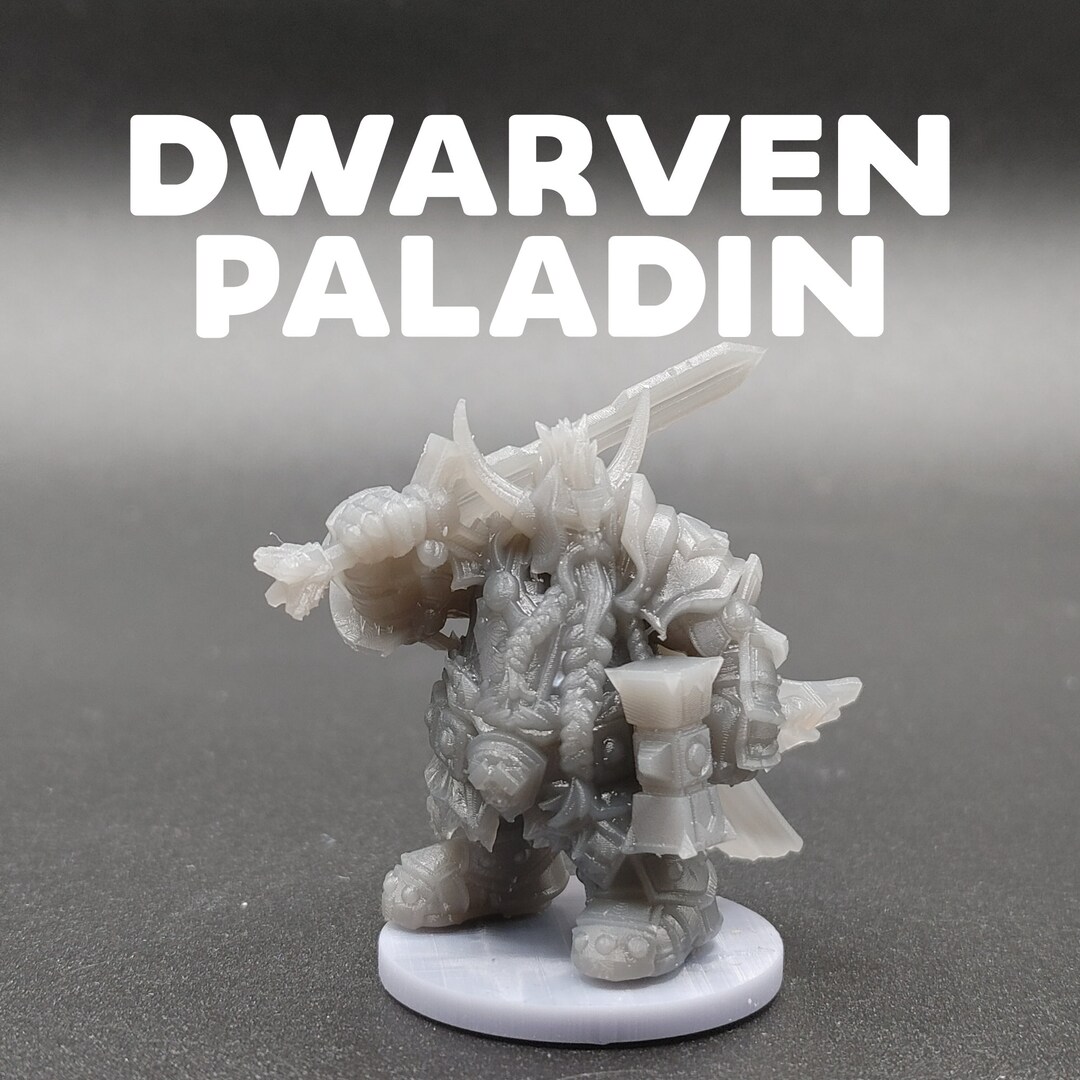 Dwarven Paladin - Dwarf Fighter - Adventurer's Guild - Castnplay - D&D ...