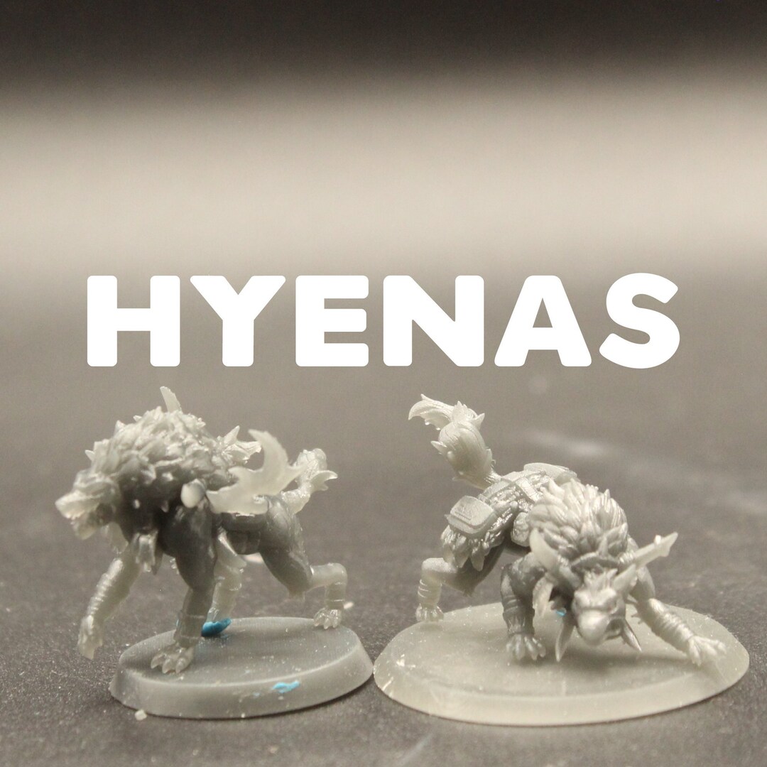 Armored Hyenas - Tamed Wild Dogs - Woodenhorn Clan - Castnplay - D&D ...