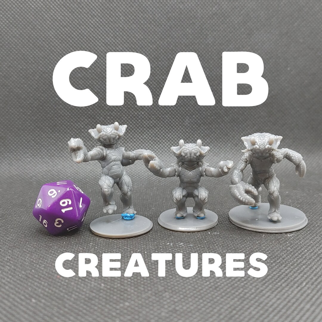 Crab Creature Set / Crab Men Brayan Nafarrate D&D Dungeons and Dragons ...