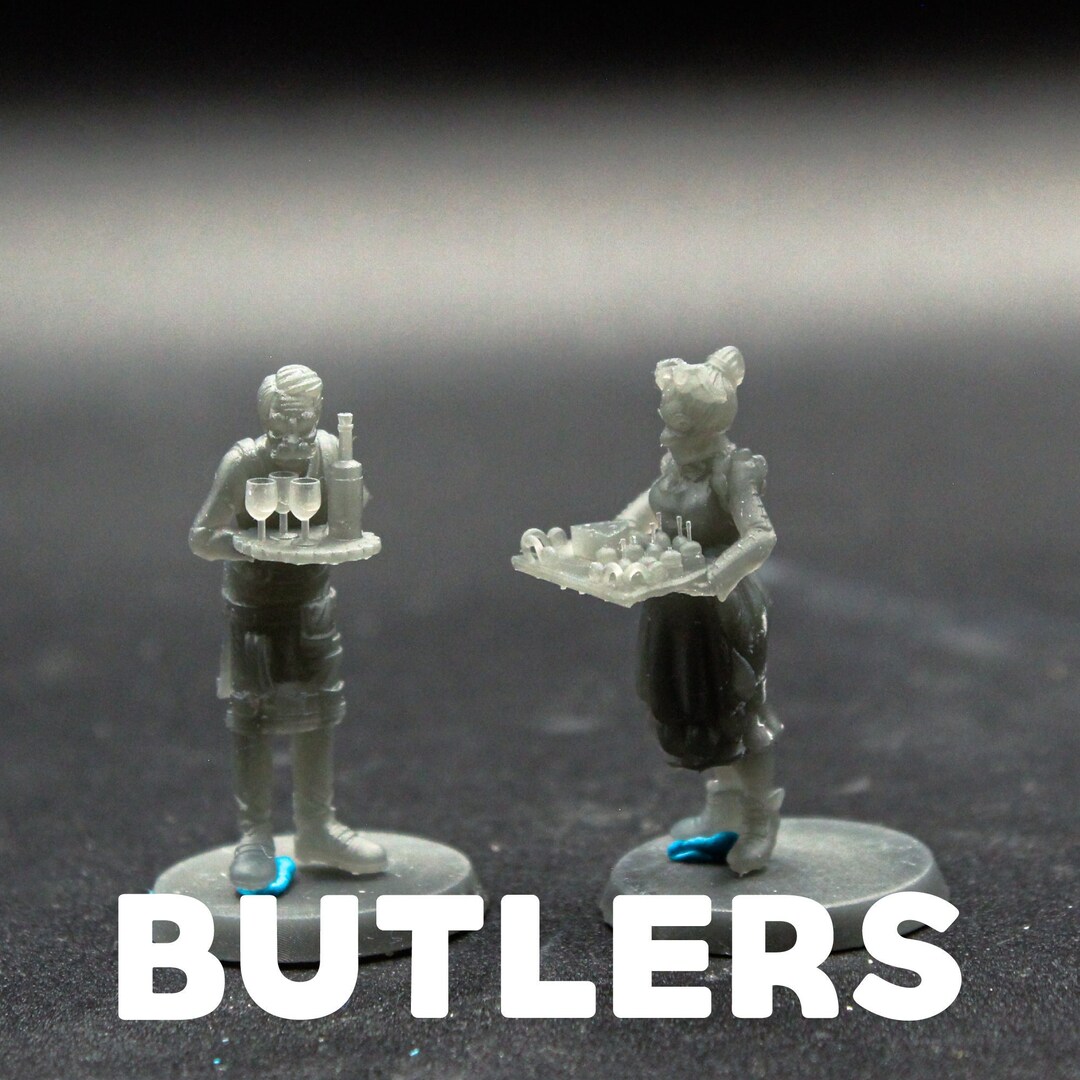 Butler and Maid - Royal Feast - Castnplay - D&D Dungeons and Dragons ...