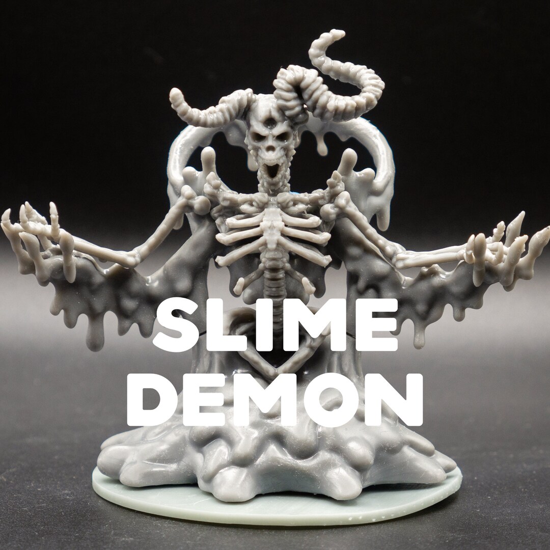 Slime Demon - Juiblex - Slime God Gelatinous Ooze Oblex - Printed ...