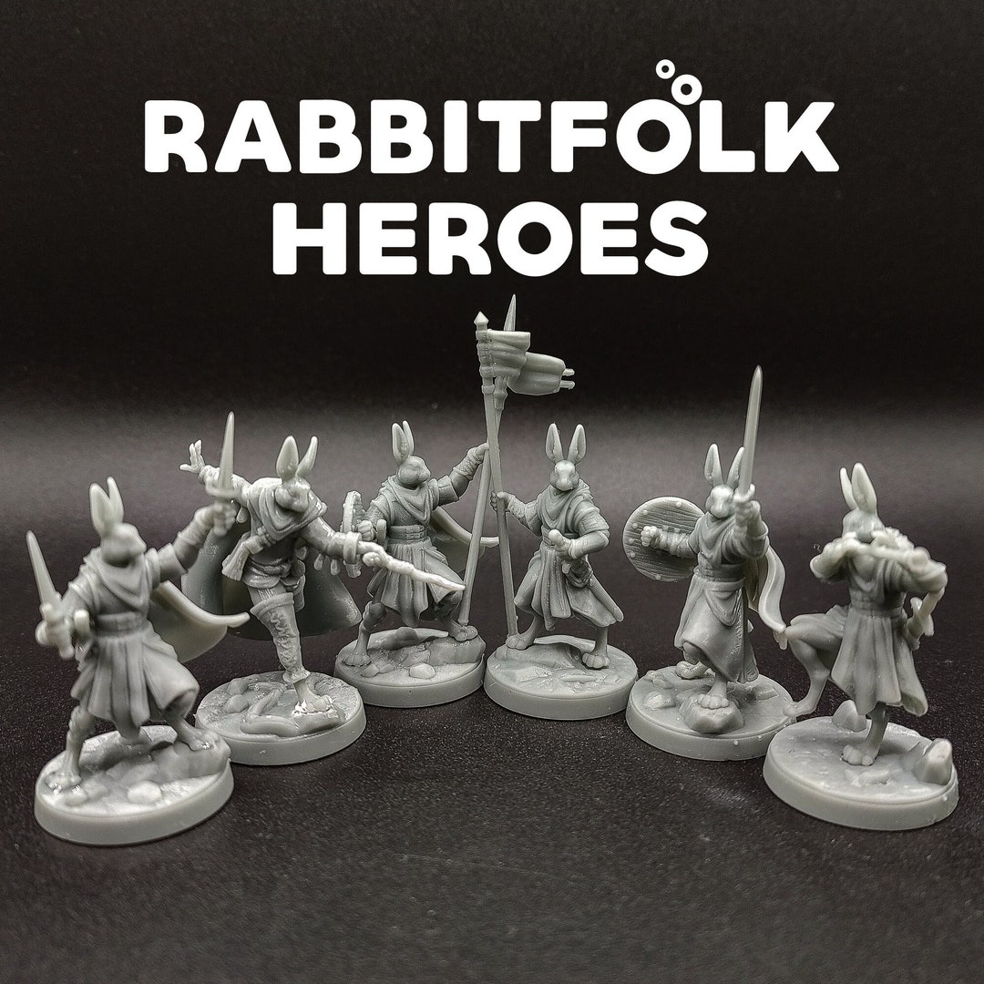 Rabbitfolk Heroes / Bunny Troop - Dragon Trapper's Lodge - D&D Dungeons ...
