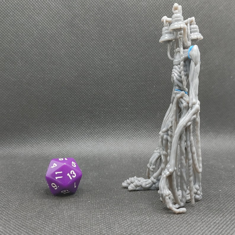 Bell Siren Head Cryptid / Dead Ringer Printed Obsession | Etsy