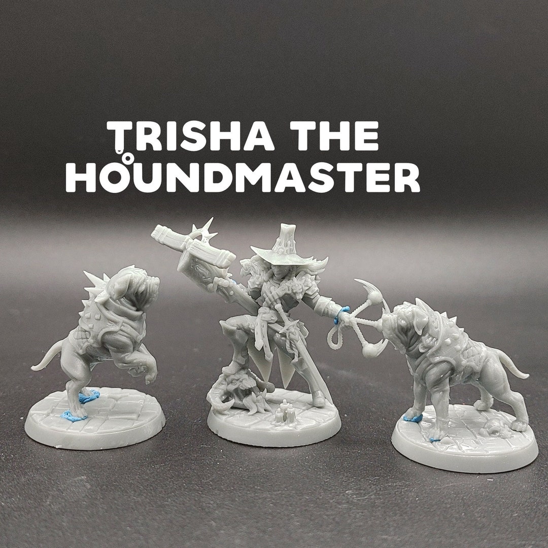 Trisha the Houndmaster - Human Inquisitor / Vampire Hunter - Artisan ...