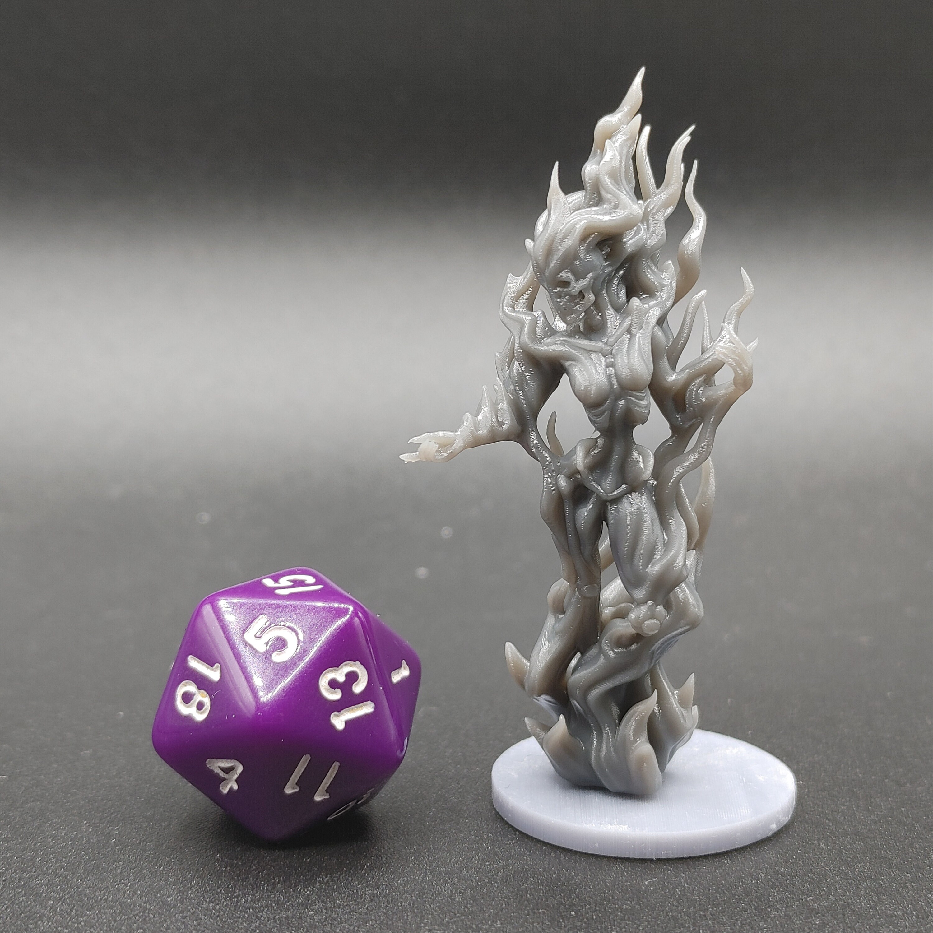 Lady of Fire Fire Elemental Printed Obsession D&D - Etsy