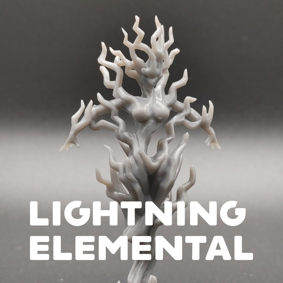 Lightning Elemental - Printed Obsession - Frankensteins Lab - D&D ...