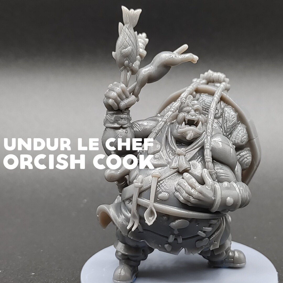 Undur Le Chef - Orc Chef - Castnplay - D&D Dungeons and Dragons ...