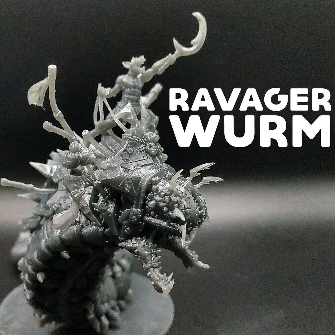 Ravager Wurm / Purple Worm Rat Rider - Castnplay - Enter the Drains - D ...