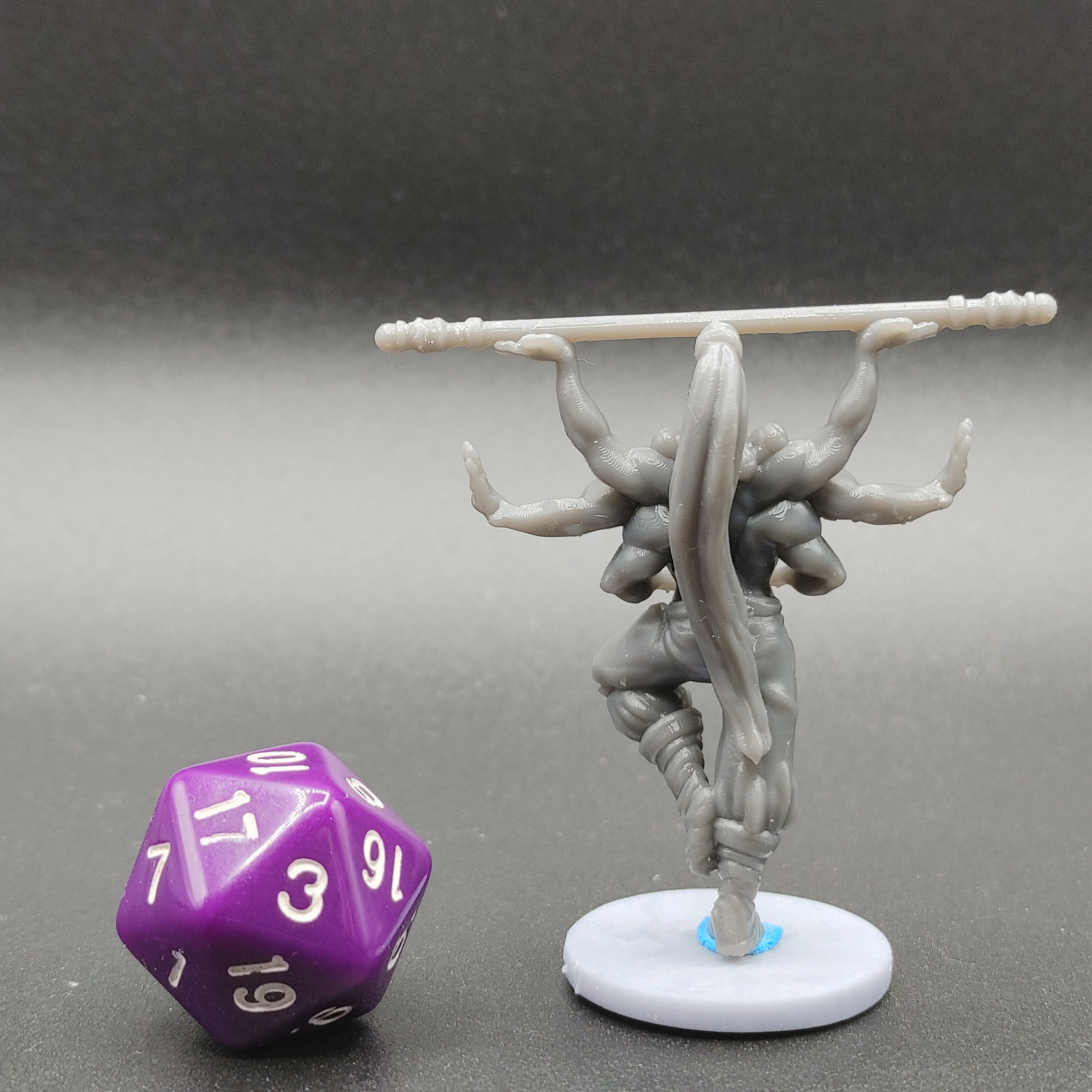 Asura Monk Printed Obsession D&D Dungeons and Dragons / | Etsy