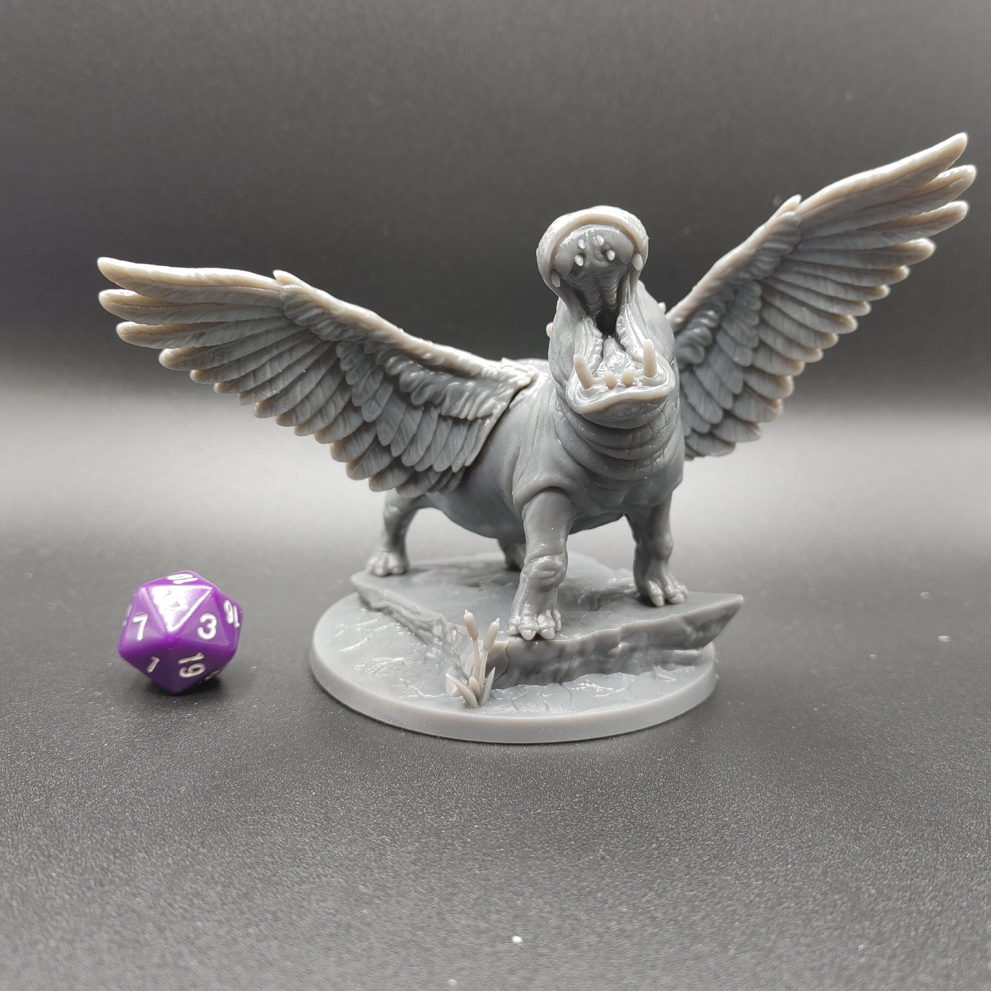 Potagriffmus Flying Hippo Dragon Trapper's Lodge D&D | Etsy