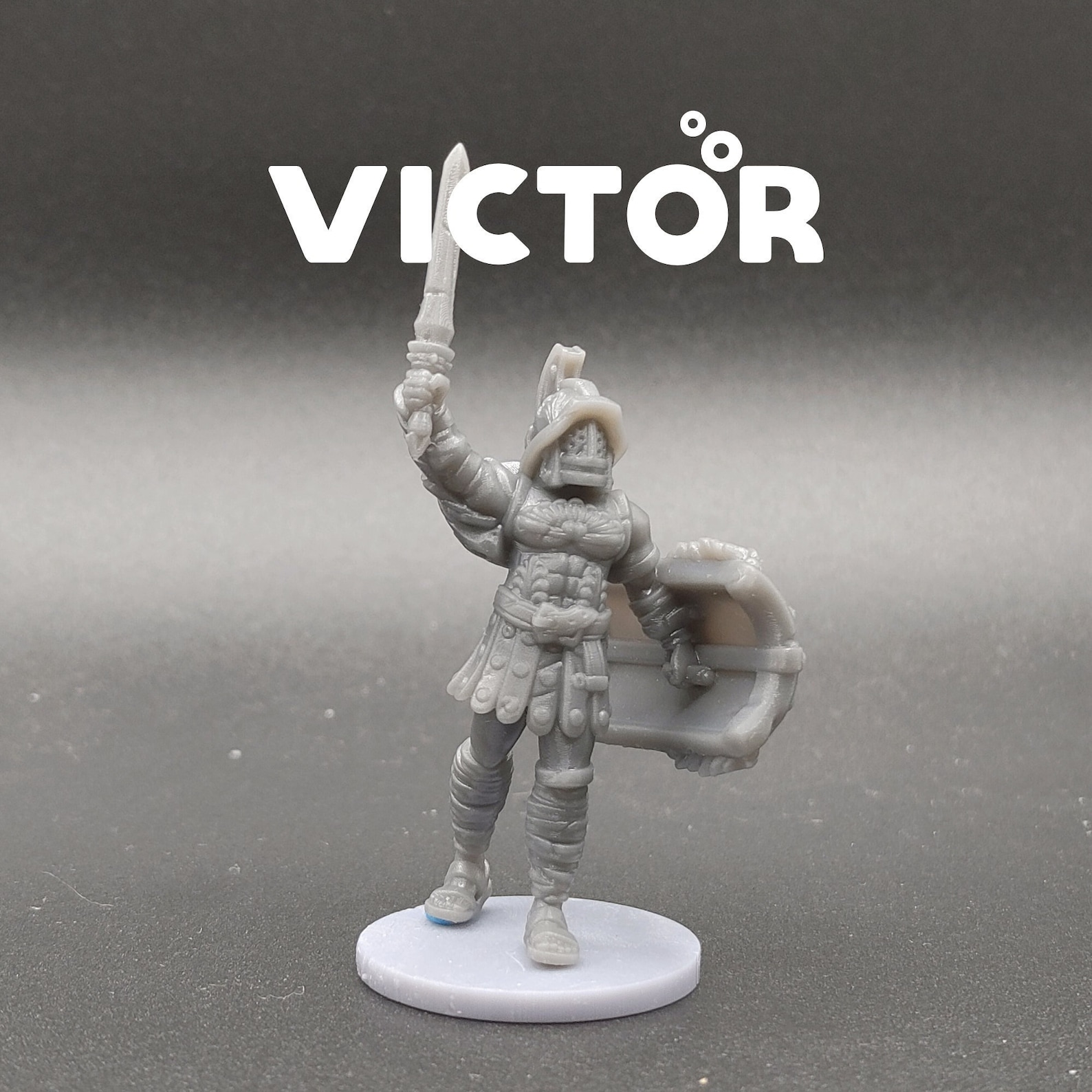 Victor - Gladiator Fighter - Galaad Miniatures - D&D Dungeons and ...