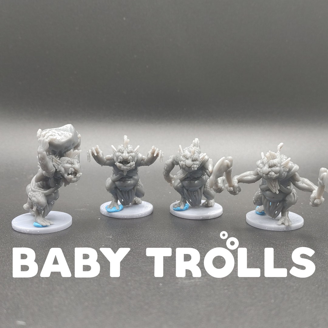 Baby Trolls / Small River Trolls - Brayan Nafarrate - D&D Dungeons and ...