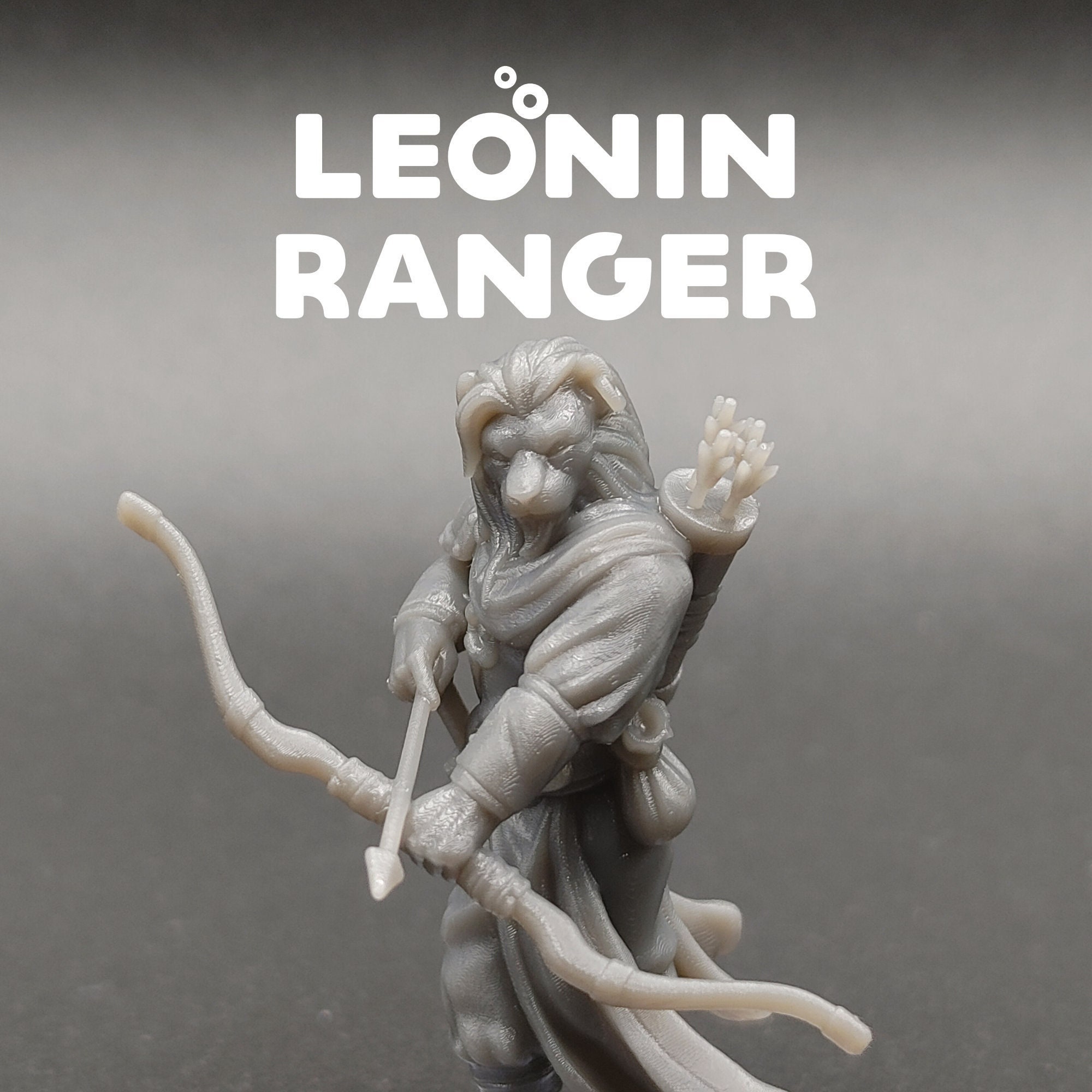 Leonin Ranger Galaad Miniatures D&D Dungeons and Dragons / | Etsy