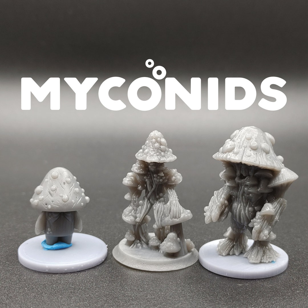 Myconids - Mushroom People - Brayan Nafarrate - D&D Dungeons and ...