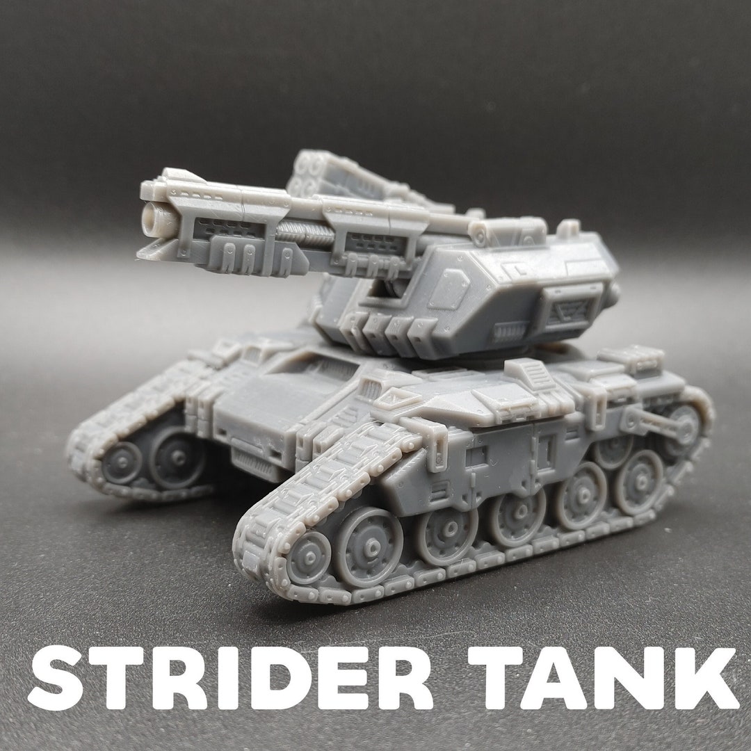 Strider Tank - Castnplay - Nebula - Wargaming Tabletop Miniature Scifi ...