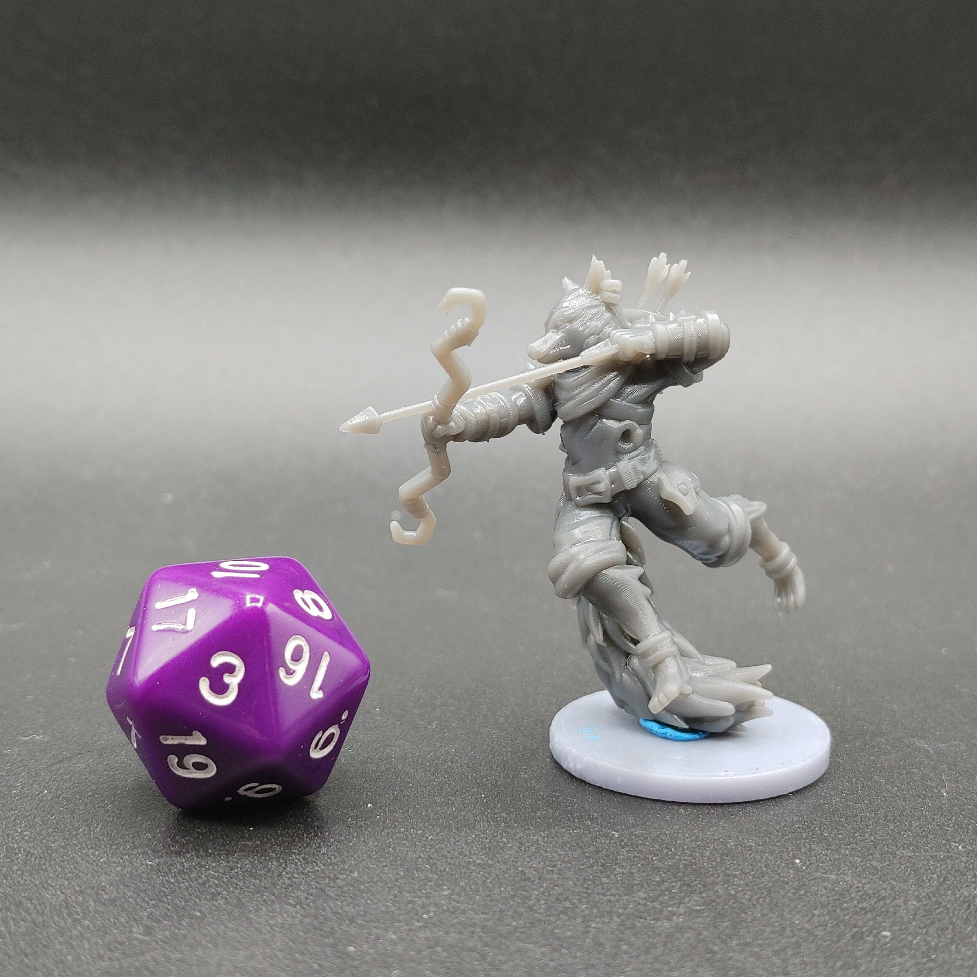 Kitsune Ranger Galaad Miniatures D&D Dungeons and Dragons | Etsy