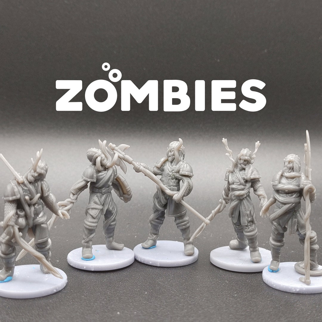 Vine Zombies - Galaad Miniatures - D&D Dungeons and Dragons ...