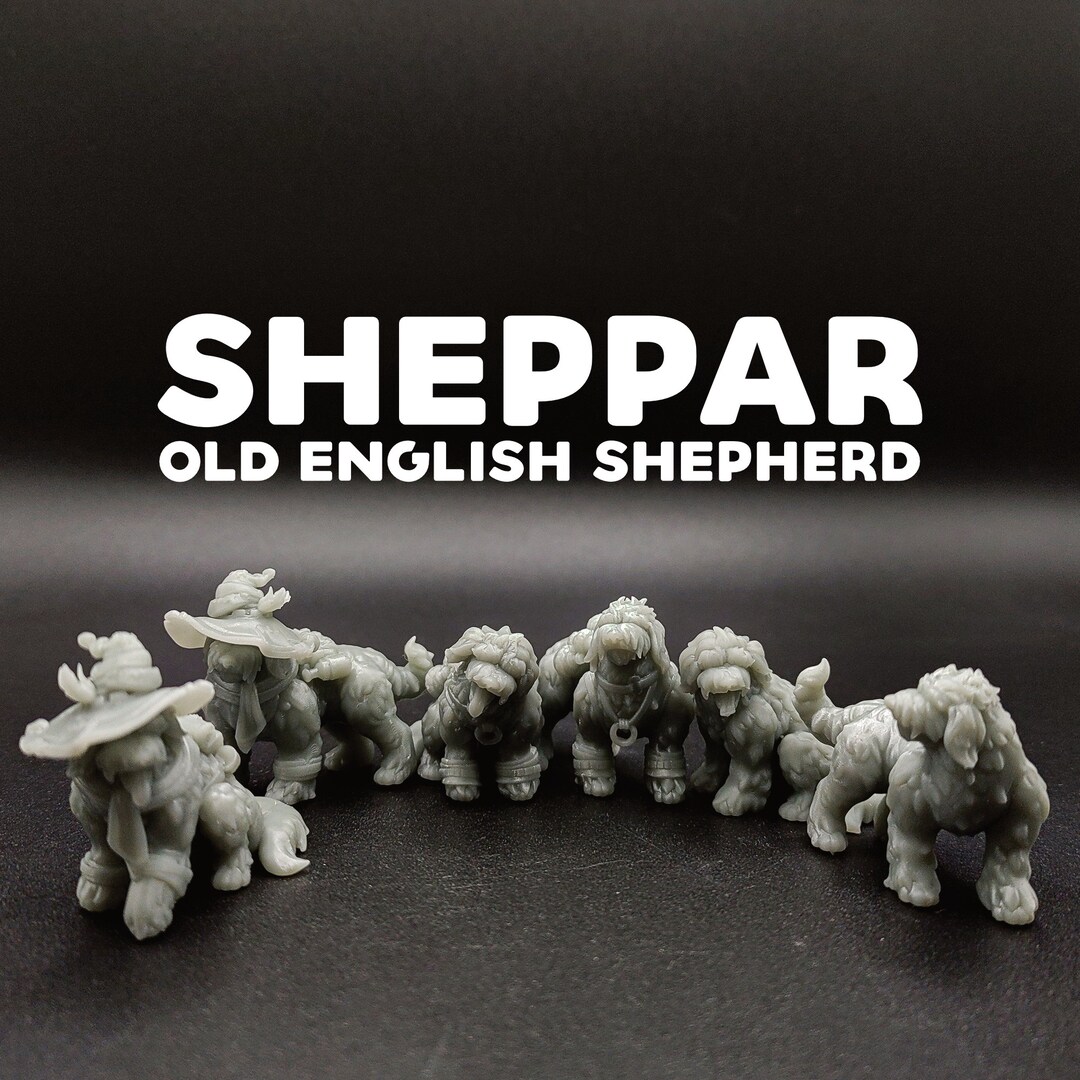 Sheppar - Old English Sheppard Dog Animal Companion - Castnplay - D&D ...