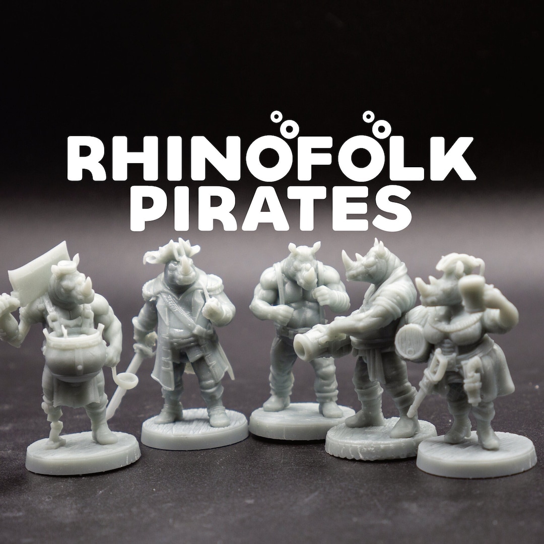 Rhinofolk Pirates - Dragon Trapper's Lodge - D&D Dungeons and Dragons ...