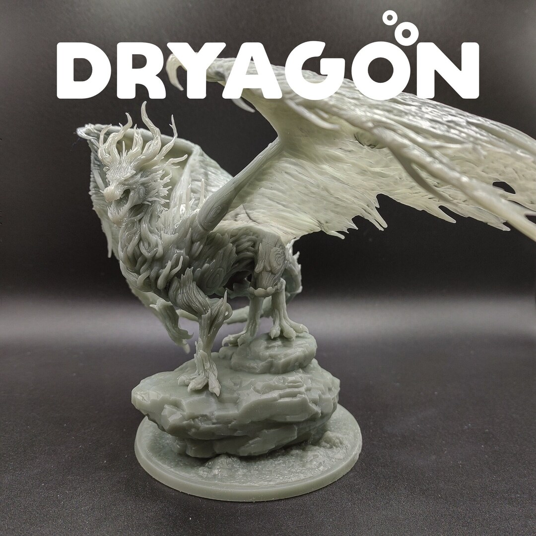 Dryagon - Forest Dragon - Dryad Druid Dragon Guardian Fey - Dragon ...