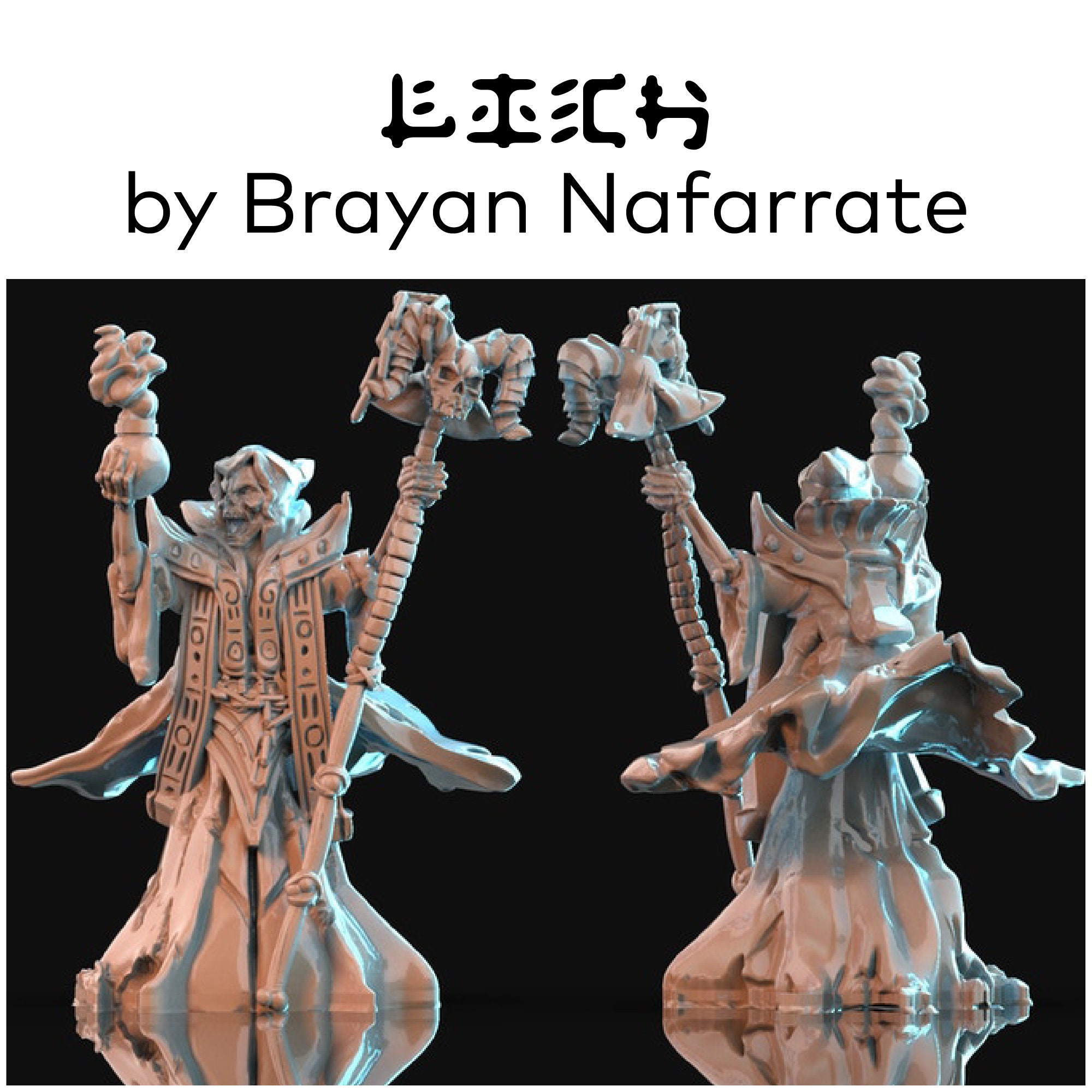 Lich / Undead Overlord Brayan Nafarrate D&D Dungeons and | Etsy